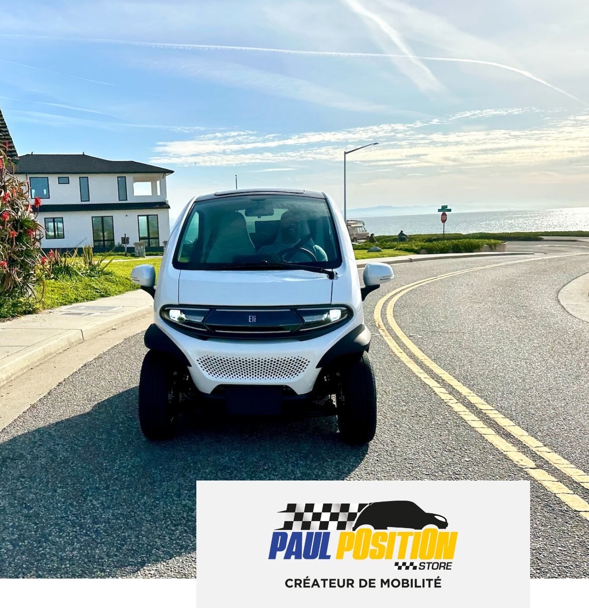 Eli, la voiture électrique sans permis nouvelle génération
